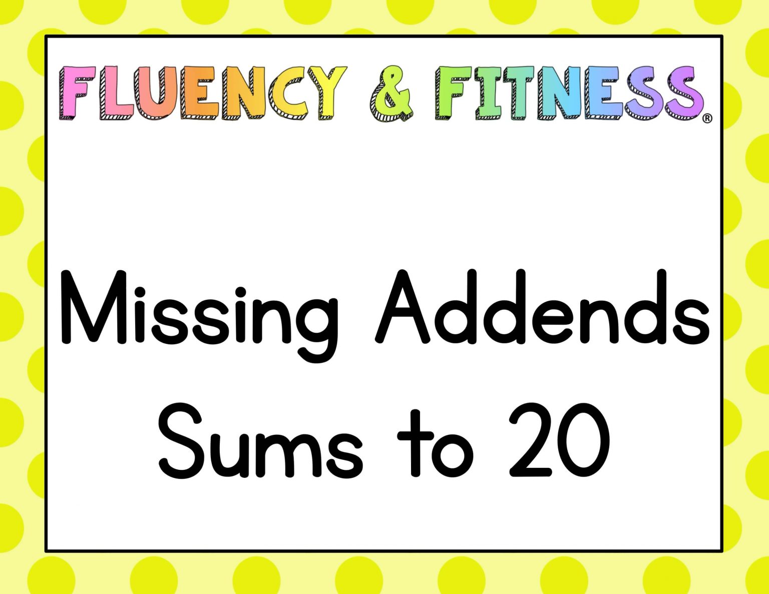 Fluency and Fitness®+ • Educational Brain Breaks