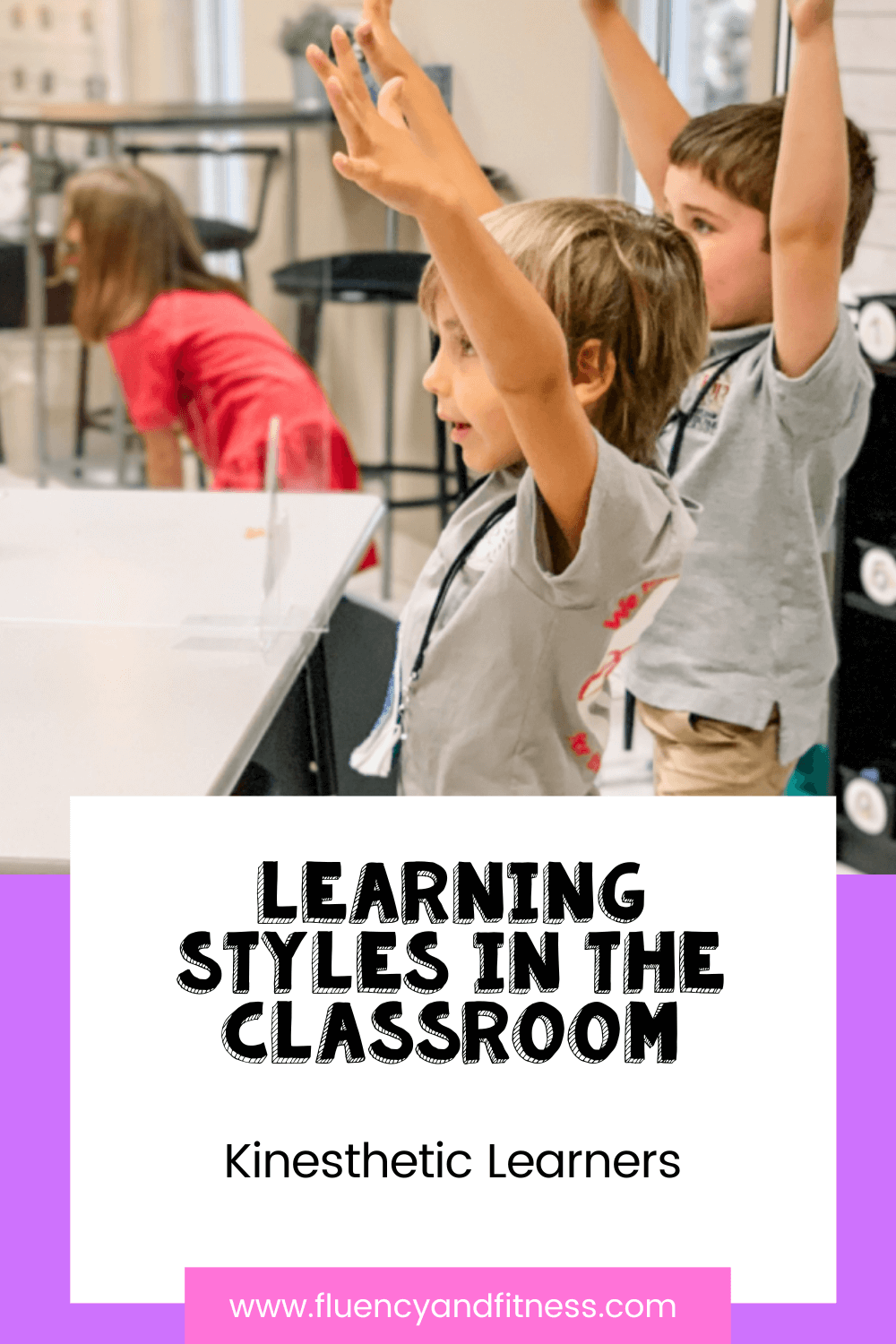 LEARNING STYLES IN THE CLASSROOM • Fluency and Fitness®+